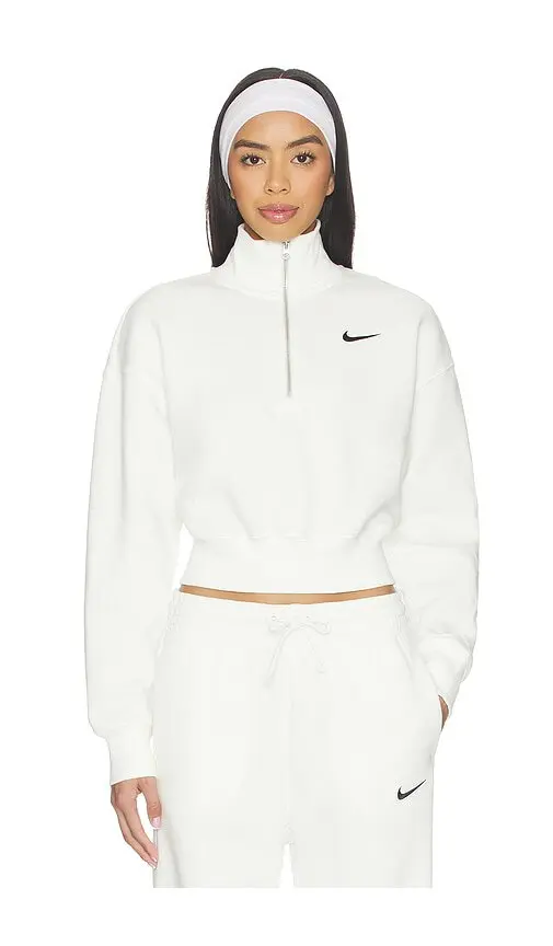 Nike 1/2 Zip Cropped Sweatshirt
