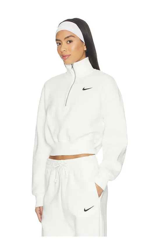 Nike 1/2 Zip Cropped Sweatshirt