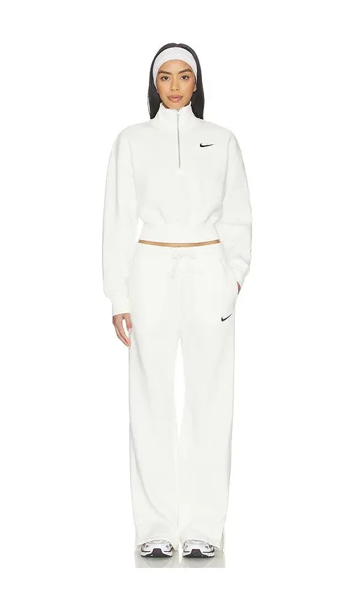 Nike 1/2 Zip Cropped Sweatshirt