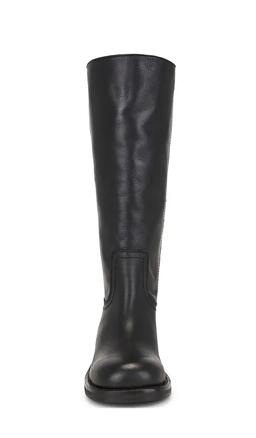 Steve Madden Riggs Leather Boots - Black
