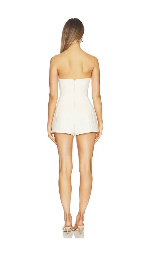 Alexis Chelya Romper - Ivory