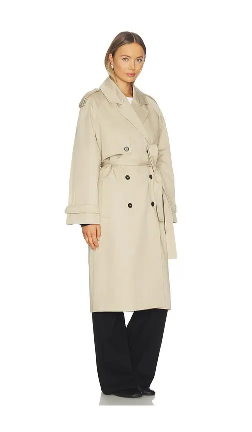 ANINE BING Maxi Trench Coat