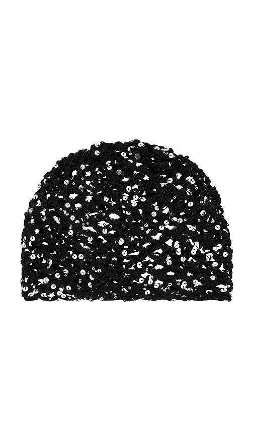 LOVERS AND FRIENDS Tanya Crochet Hat - Black