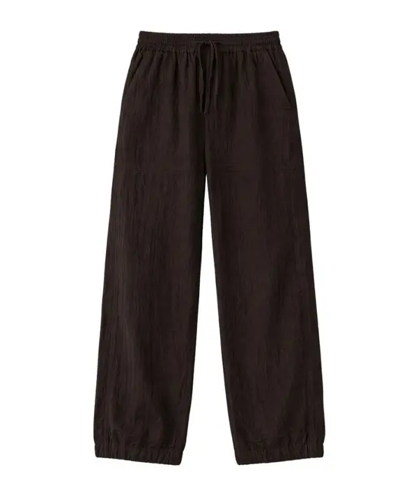 ME+EM Drawstring Hem Trousers