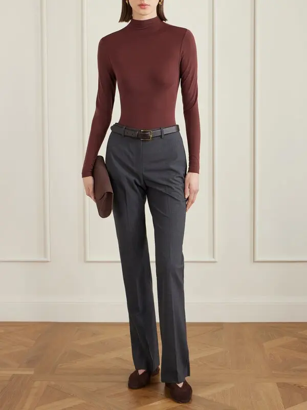 Wolford Stretch-jersey Bodysuit - Red