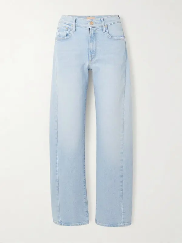 MOTHER The Half-pipe Hover Mid-rise Wide-leg Jeans