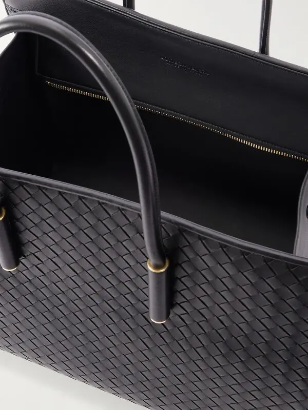 Bottega Veneta Barbara Intrecciato Leather Tote
