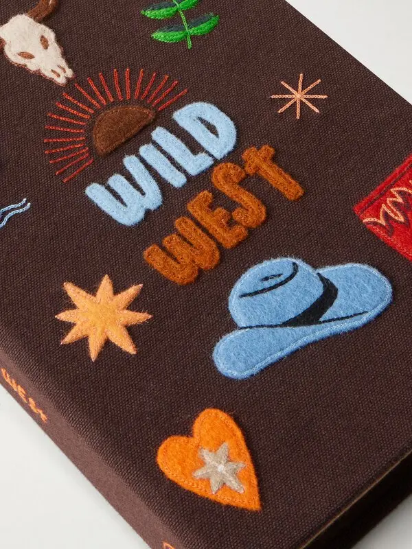 OLYMPIA LE-TAN Wild West Embroidered Clutch