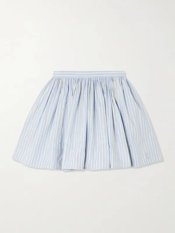 Rabanne Embellished Pleated Mini Skirt