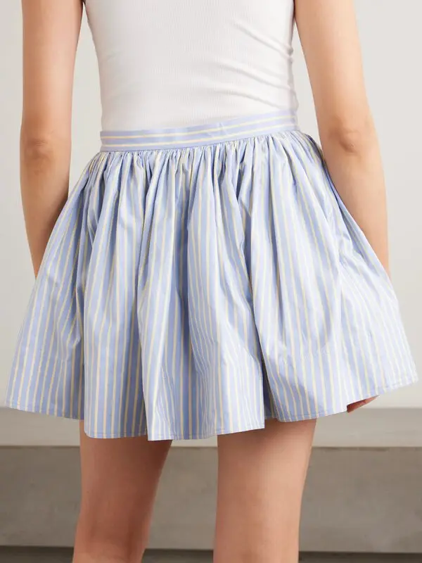 Rabanne Embellished Pleated Mini Skirt