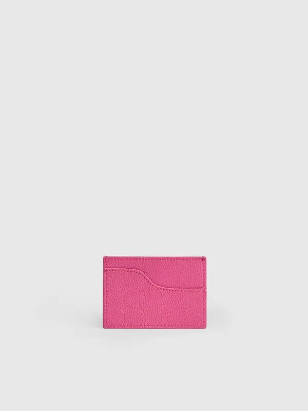 ATP ATELIER Vinci Grained Leather Card Holder - Supernova