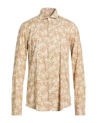 BASTONCINO Shirt Size Viscose, Linen - Beige