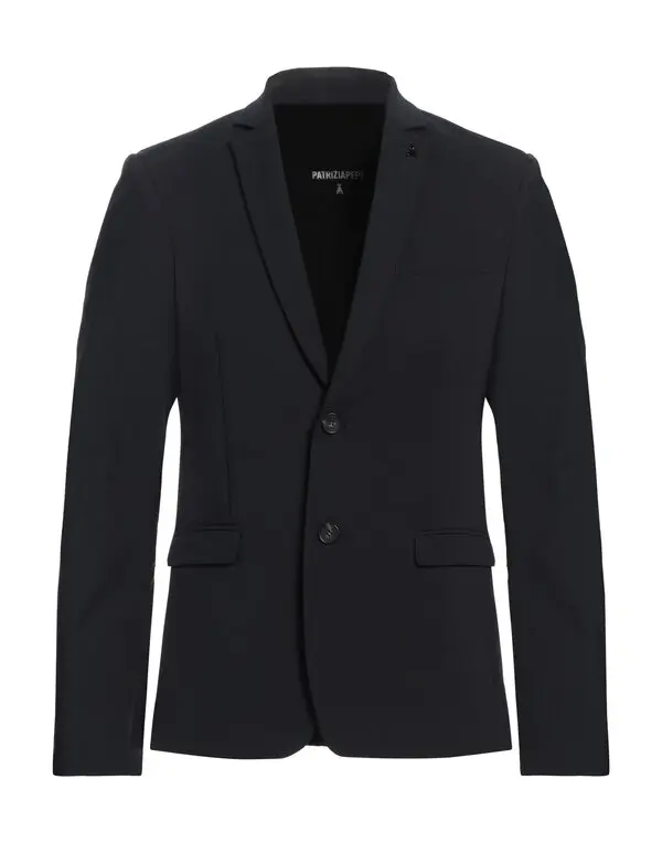 Patrizia Pepe Blazer Midnight Size Polyester, Viscose, Elastane - Blue