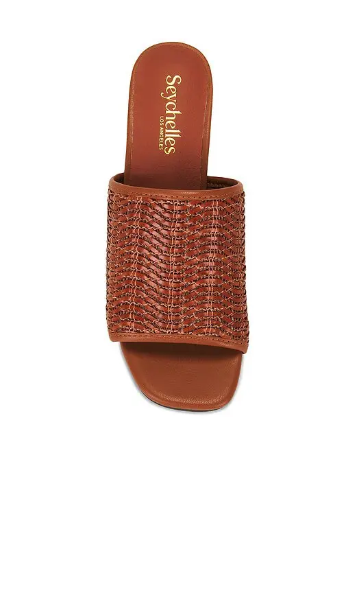 Seychelles Woven Block Heel Sandals