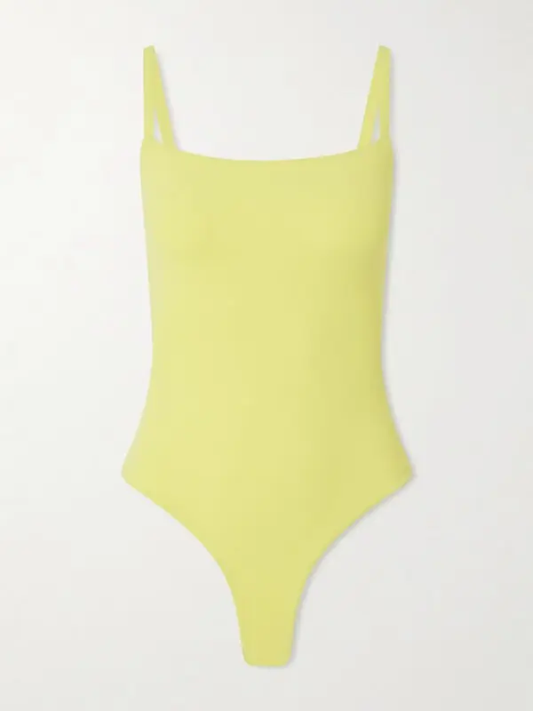 Kiki De Montparnasse Euchaffe Swimsuit - Yellow