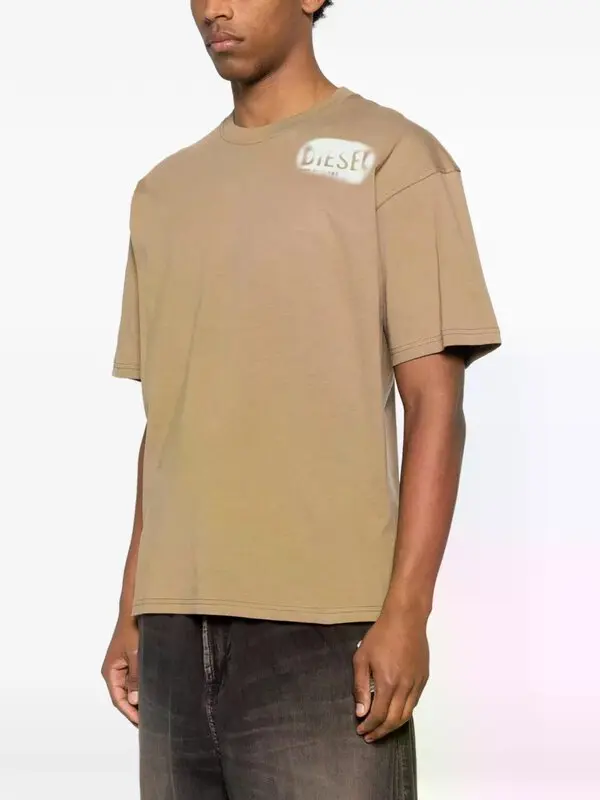 DIESEL® T-adjust-v2 Logo-detail T-shirt