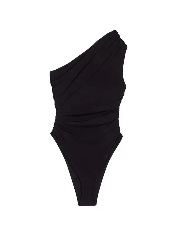 Maje Asymmetric One-shoulder Bodysuit
