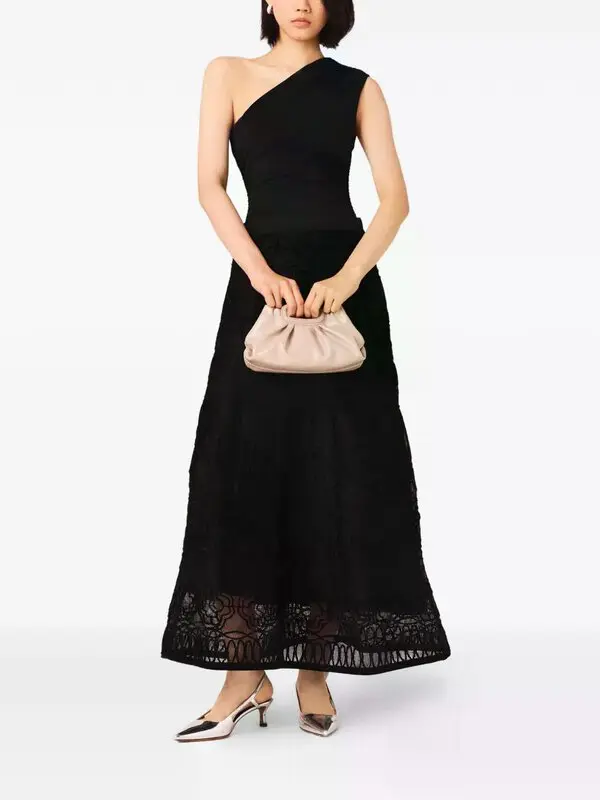 Maje Asymmetric One-shoulder Bodysuit