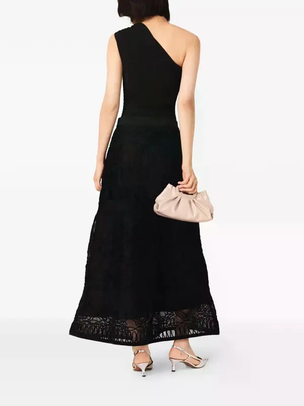 Maje Asymmetric One-shoulder Bodysuit