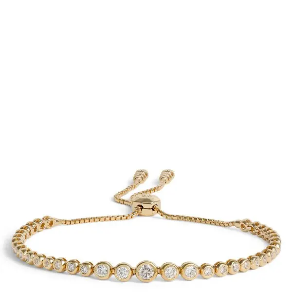 Benbridge Diamond Bolo Bracelet - Yg