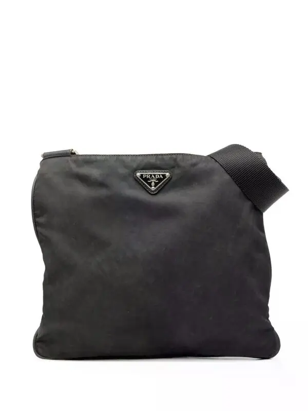 Prada Tessuto Zip Top Crossbody Bag
