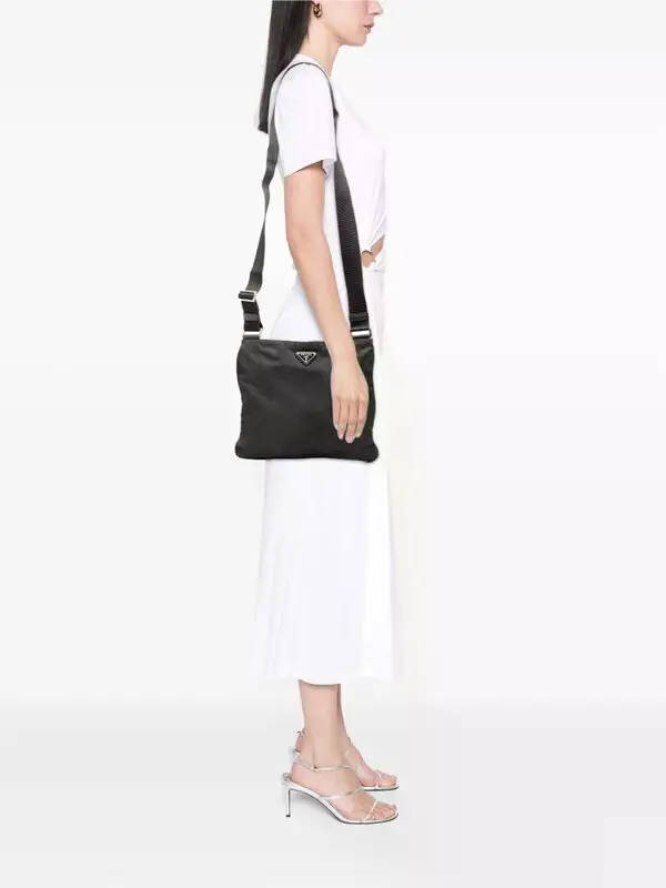 Prada Tessuto Zip Top Crossbody Bag