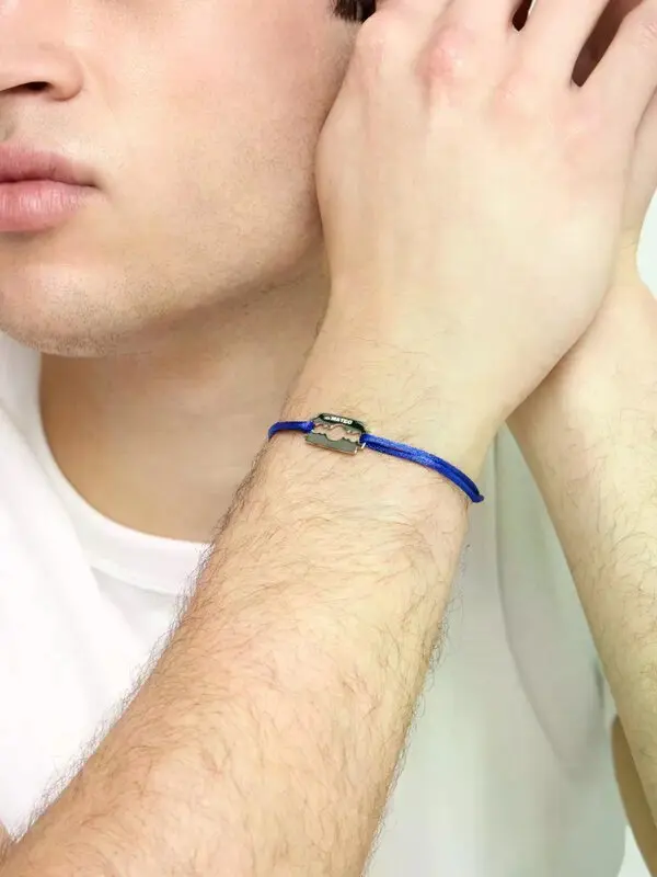 Mateo Razor Blade Sterling Bracelet