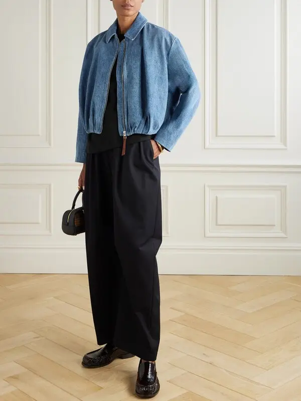 Loewe Draped Denim Jacket