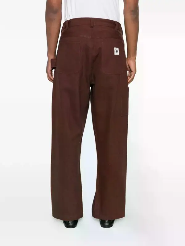 BODE Patch-detail Trousers - Brown