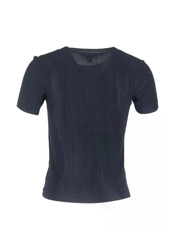 LOUIS VUITTON Printed Wool T-shirt - Blue