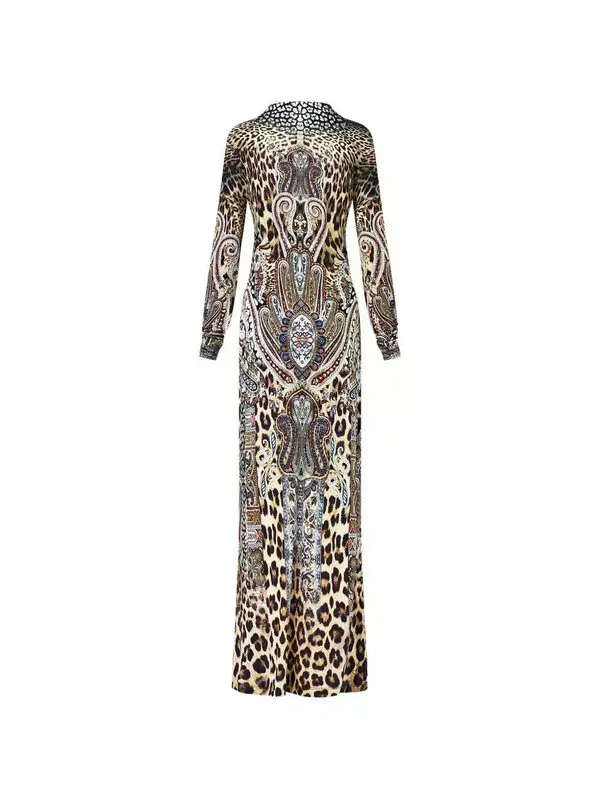 Camilla Animal-print Maxi Dress