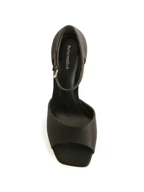 REFORMATION Gloria Silk Sandals