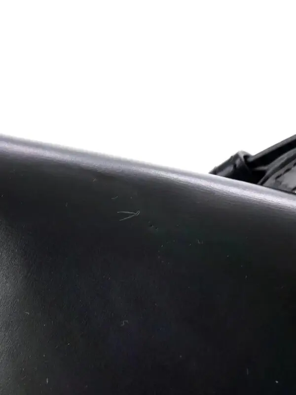 Celine Triomphe East-west Smooth Calfskin Shoulder Bag - Black