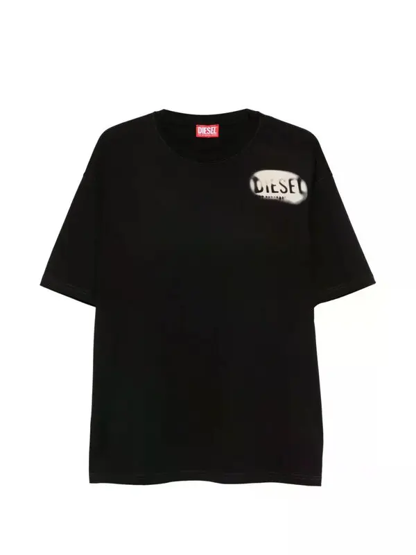 DIESEL® T-adjust-v2 Logo-detail T-shirt