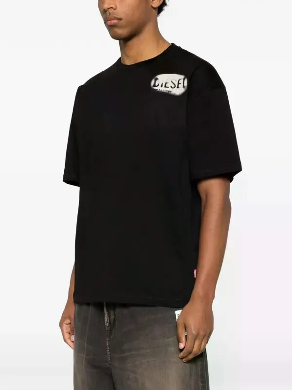 DIESEL® T-adjust-v2 Logo-detail T-shirt
