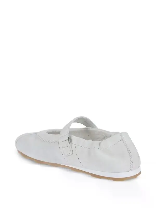 Miu Miu Plume Suede Ballerinas