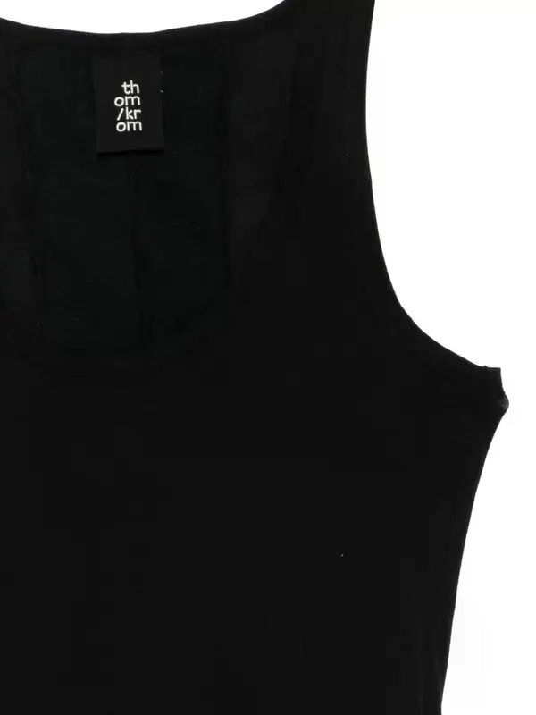 THOM KROM Ribbed Tank Top