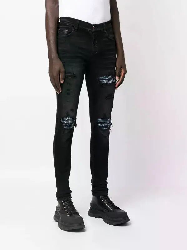 Amiri Distressed Skinny Jeans