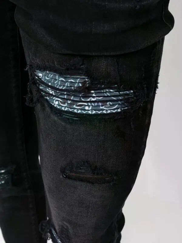 Amiri Distressed Skinny Jeans