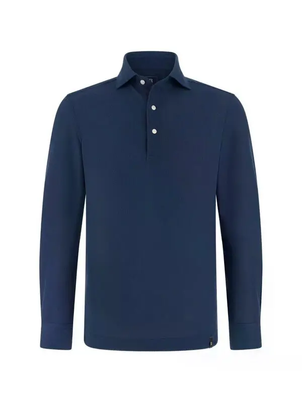 Boggi Milano Jersey Polo Shirt - Blue