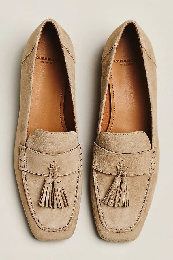 VAGABOND SHOEMAKERS Debbie Double-tassel Loafers - Nougat