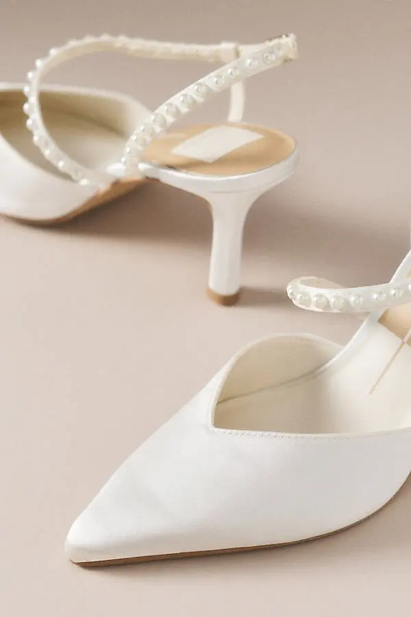 Dolce Vita Kamra Pearl-strap Heels