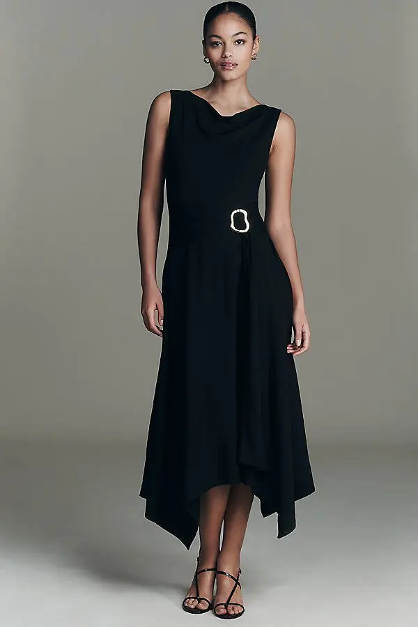 EN SAISON Piper Knit Sleeveless Midi Dress
