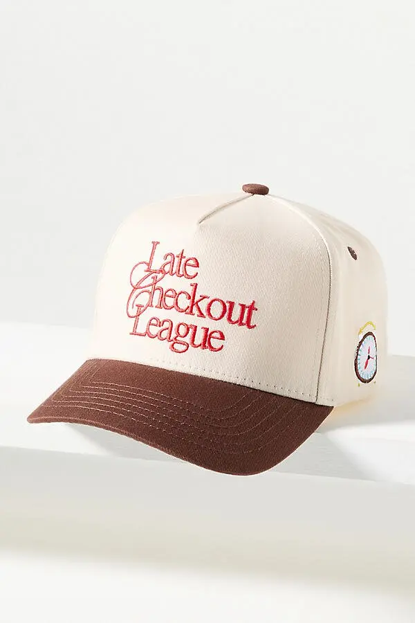 KENZ KUSTOMZ Cotton Late Checkout Trucker Hat - Chocolate