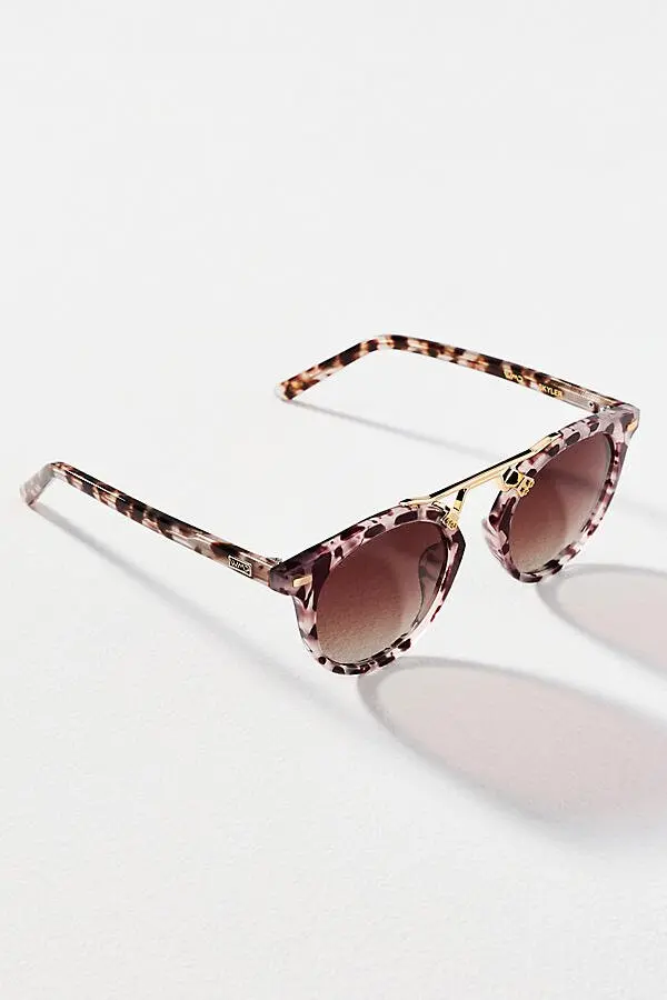 WMP EYEWEAR Skyler Circle Tortoiseshell Sunglasses - Tortoise