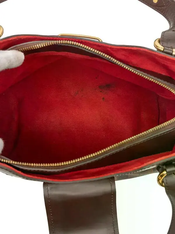 LOUIS VUITTON 2009 Damier Ebene Sistina Pm Shoulder Bag