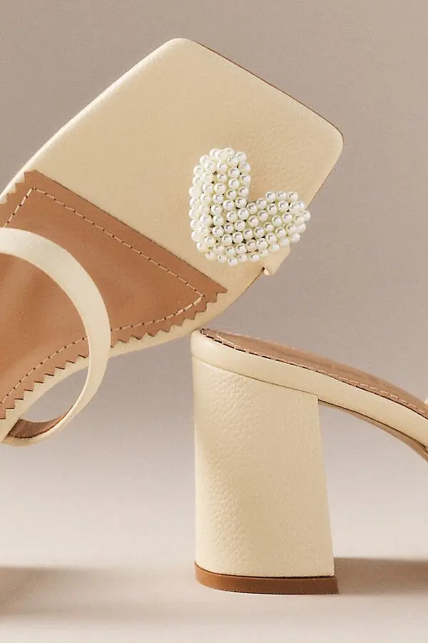 VANINA Reine De Coeur Heart Sandals