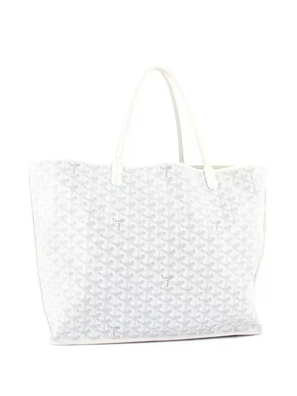 Goyard Anjou Reversible Coated Canvas And Toile Canvas Pm Tote Bag - White