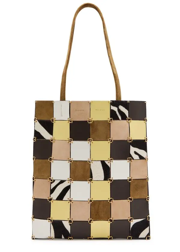 Khaite Emma Small Panelled Tote Bag
