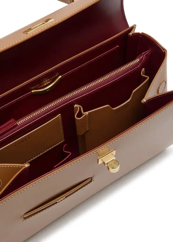ANYA HINDMARCH Leather Top Handle Bag